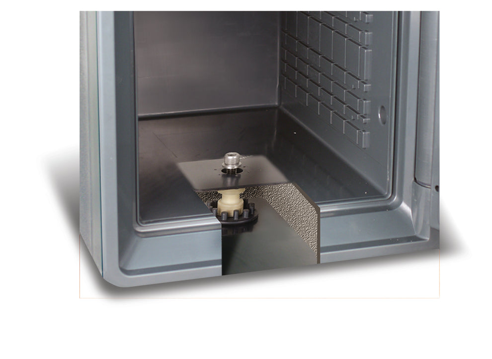 2092DF-BD 1.32 CU' Waterproof 1 Hour Fire Safe W/ Digital Electronic L ...